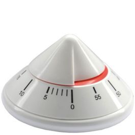 DMI Pyramid Mechanical Timer - 60 Minute (WHITE)